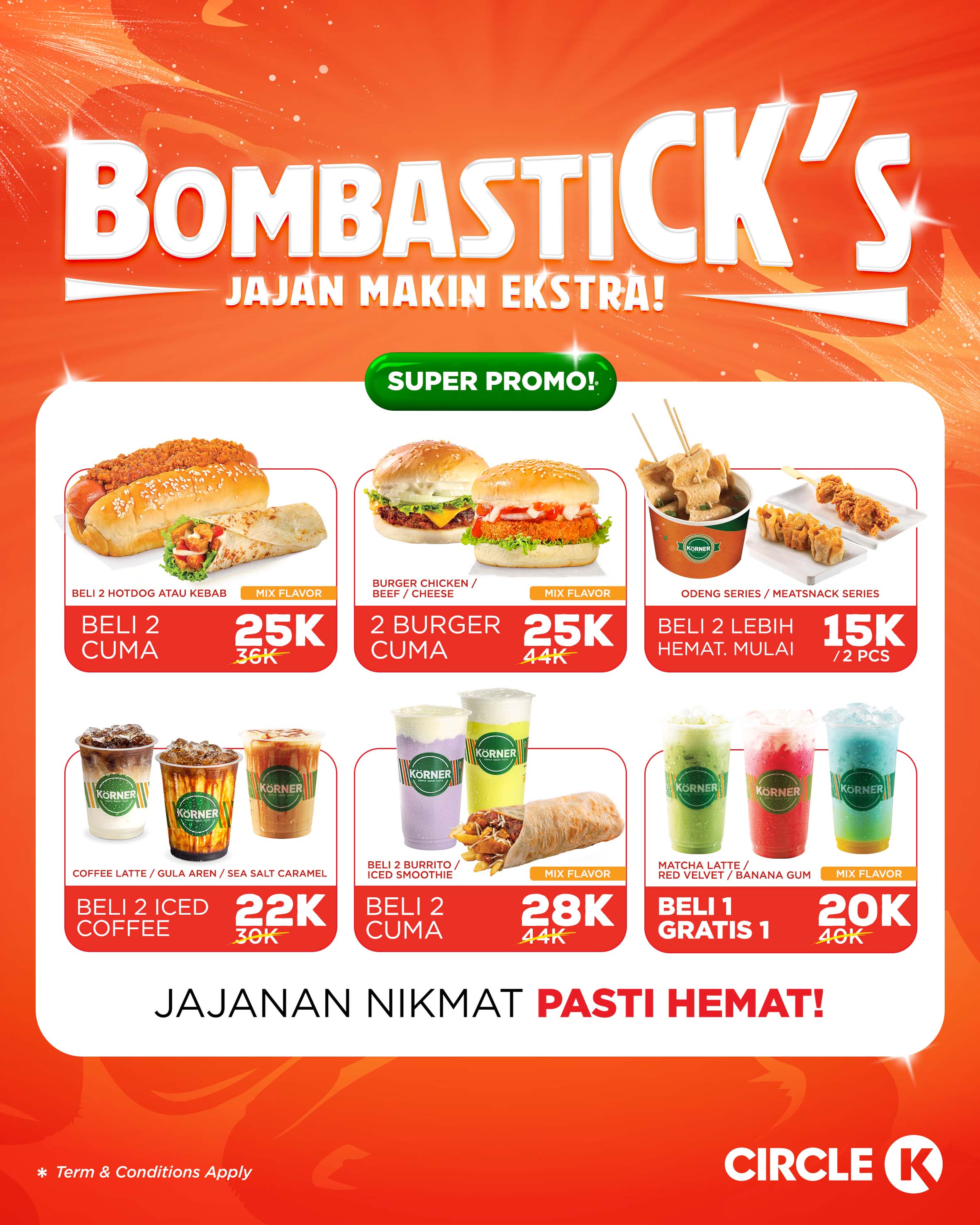 Circle K Menu Reguler - Circle K - It's My Circle