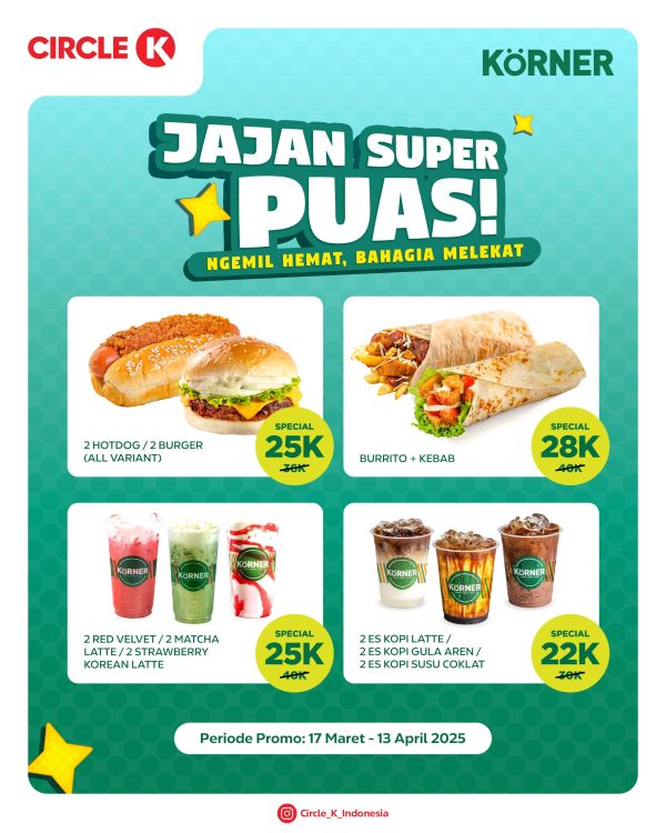 Circle K Menu Reguler - Circle K - It's My Circle