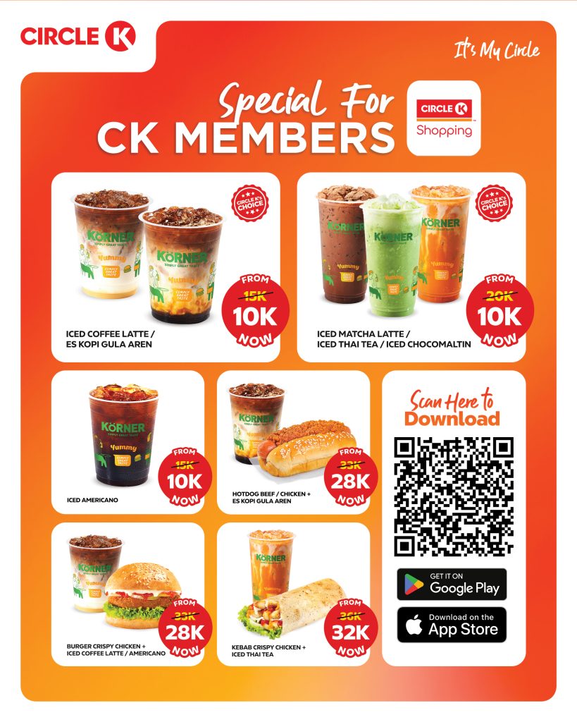 Circle K Menu Reguler - Circle K - It's My Circle