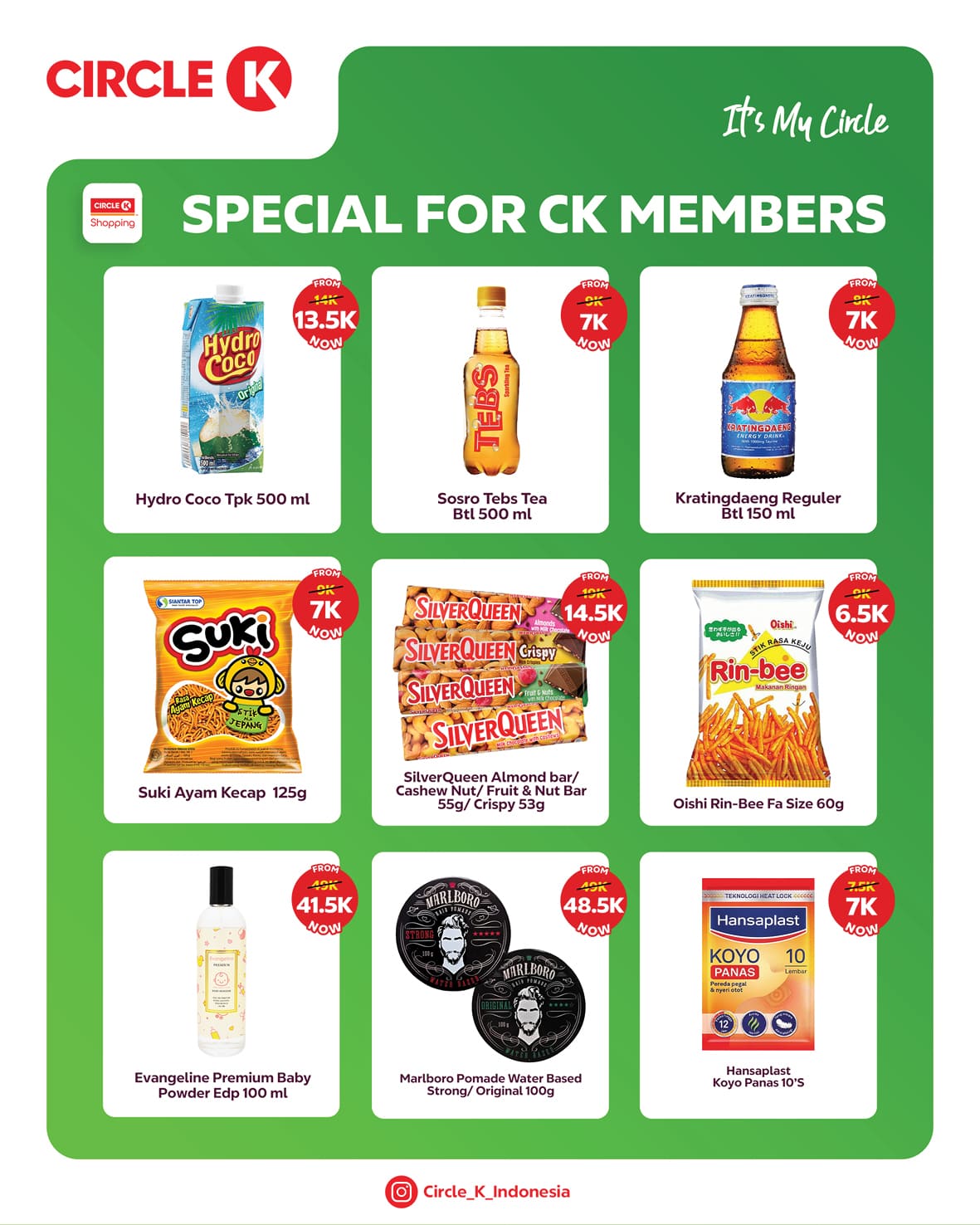 Update Promo Circle K - Circle K - It's My Circle