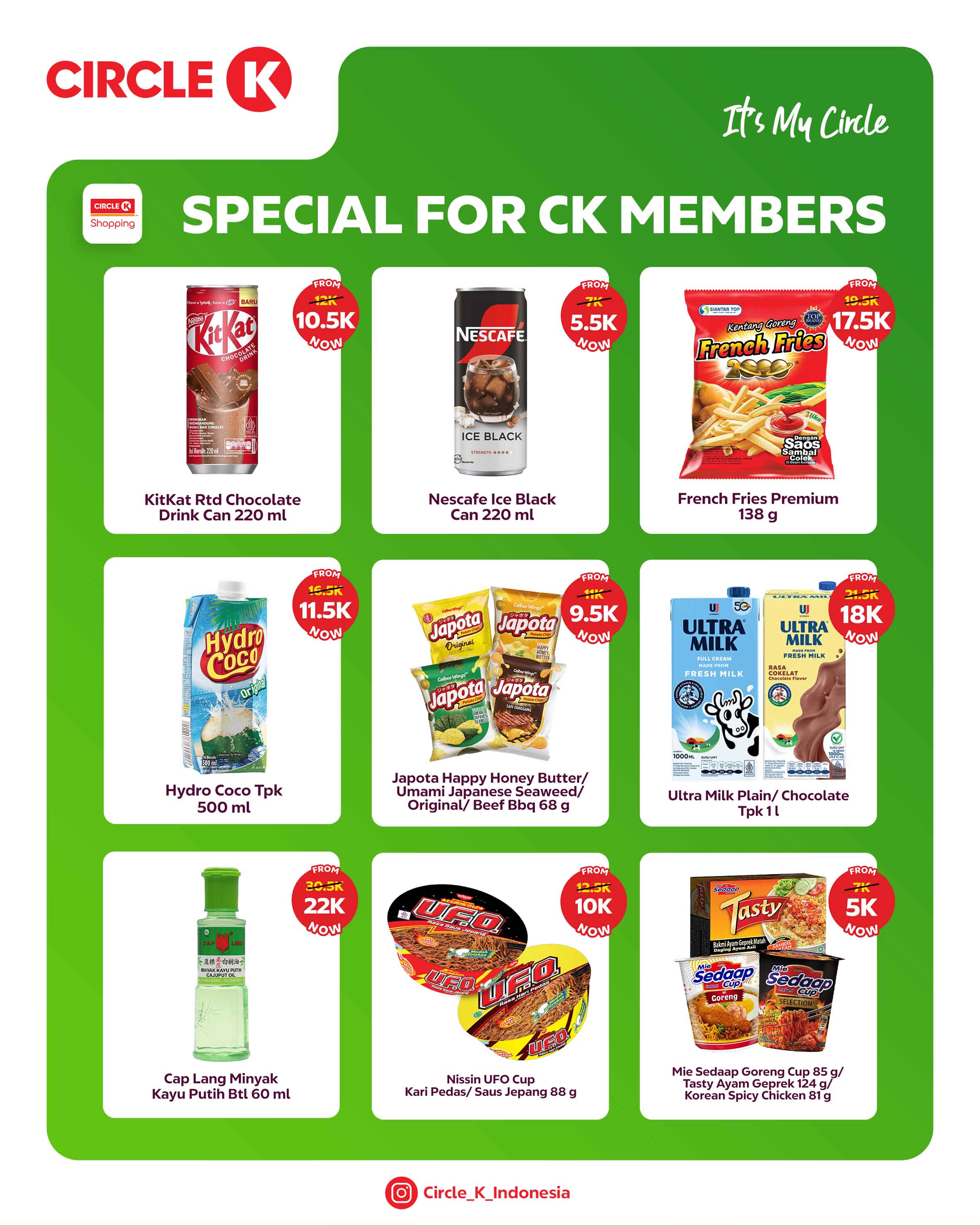 Update Promo Circle K - Circle K - It's My Circle