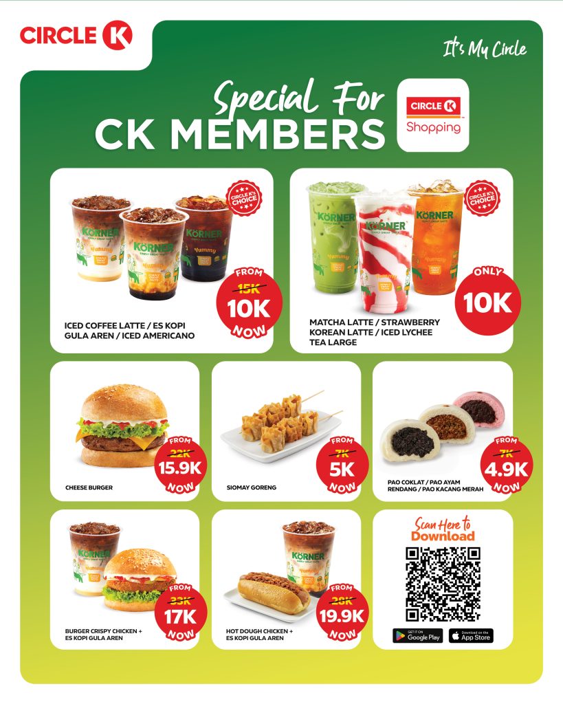 Circle K Menu Reguler - Circle K - It's My Circle